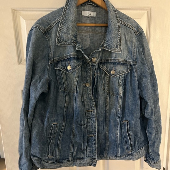 LOFT | Jackets & Coats | Loft Light Blue Denim Jacket | Poshmark